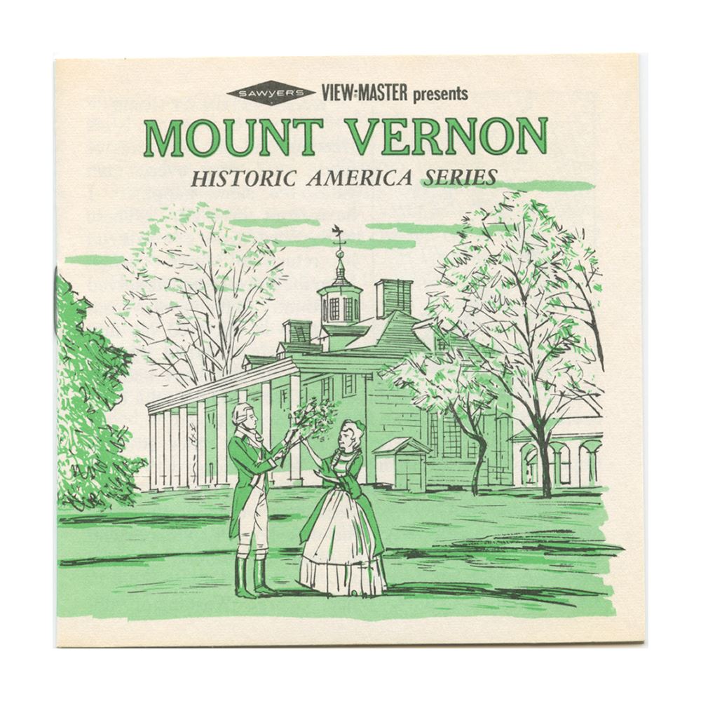 Mount Vernon - View-Master 3 Reel Packet - 1960s views - vintage - A812 ...