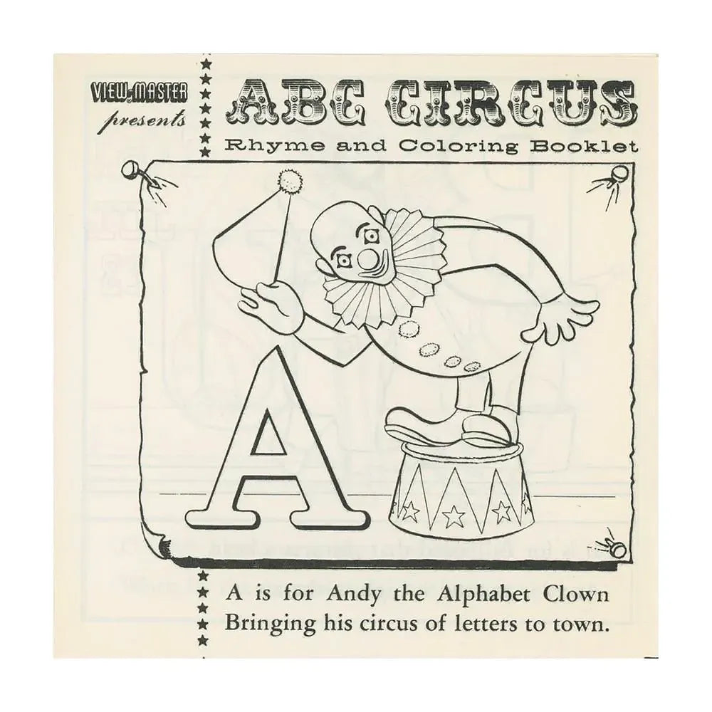 ABC Circus - View-Master - 3 Reel Packet - Vintage - (B411-S5 ...