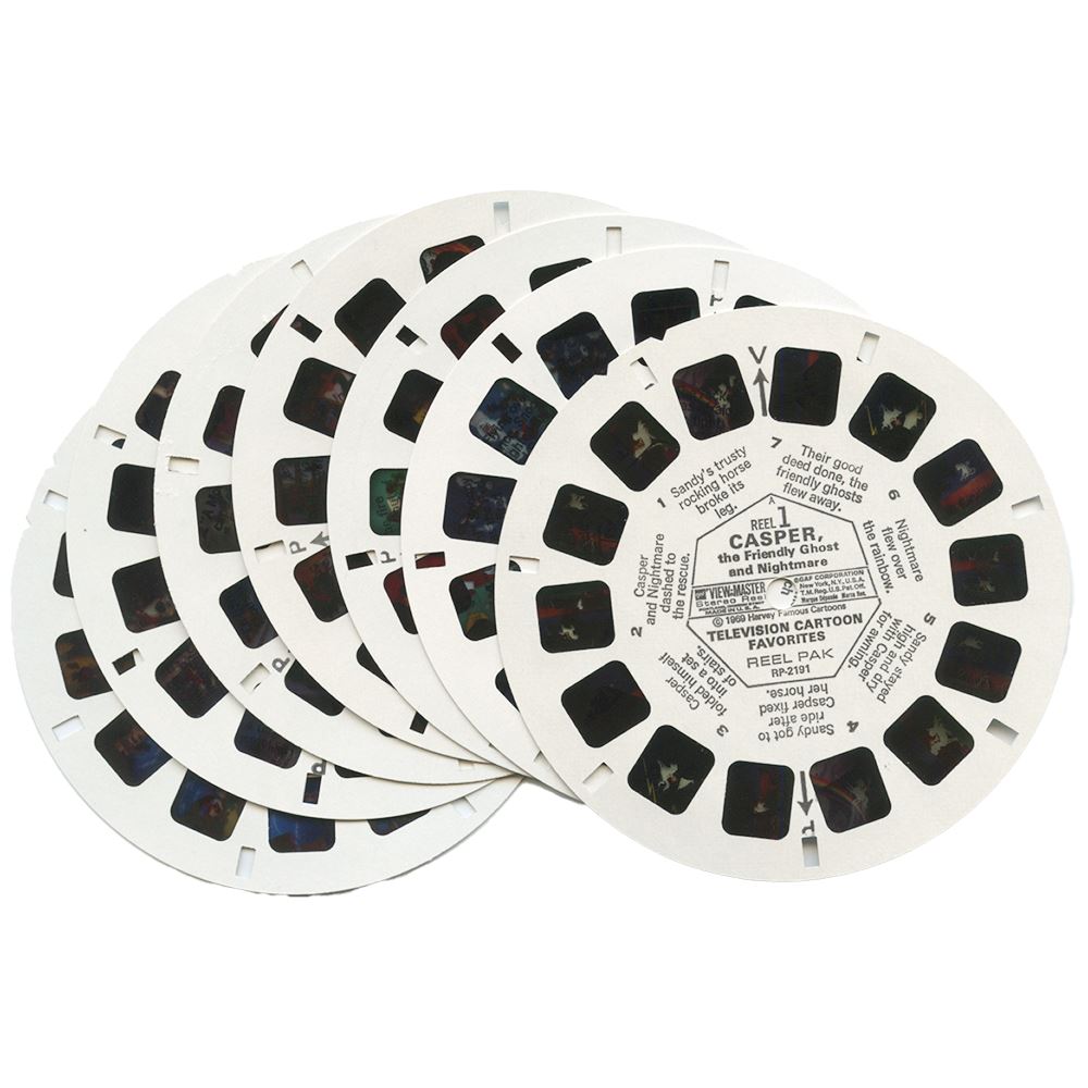 Television Cartoon Favorites - 7 View-Master Reels - vintage - 3D Reels ...