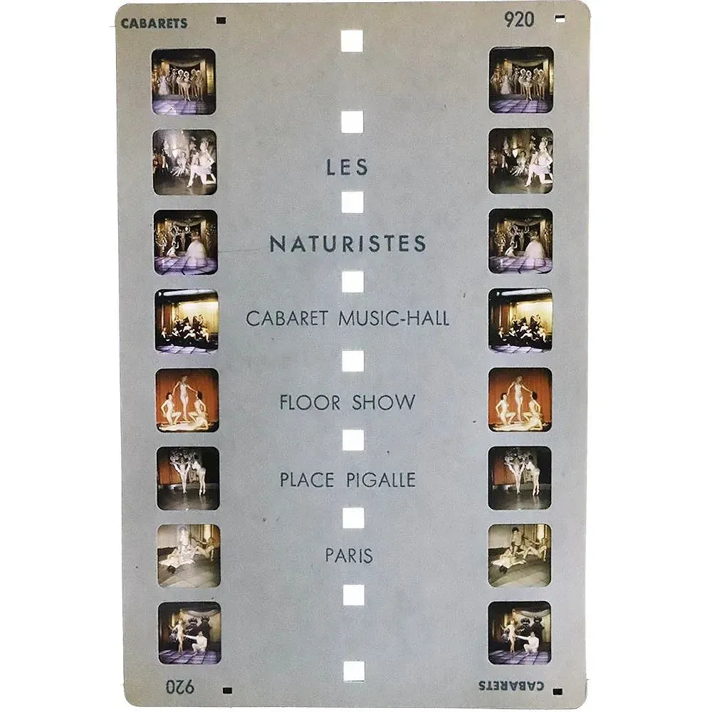 4 Colorelief Risque Cards - Floor shows of the "Cabaret-Music Hall Pla ...