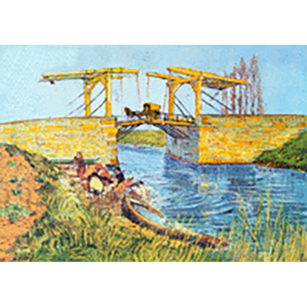 Van Gogh Bridge - Flicker Lenticular Postcard Greeting Card - NEW ...