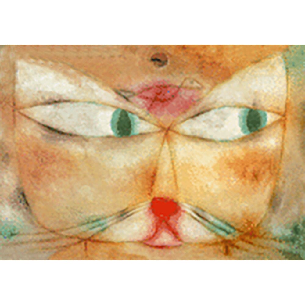 Paul Klee - Cat - Flicker Lenticular Postcard Greeting Card - NEW ...