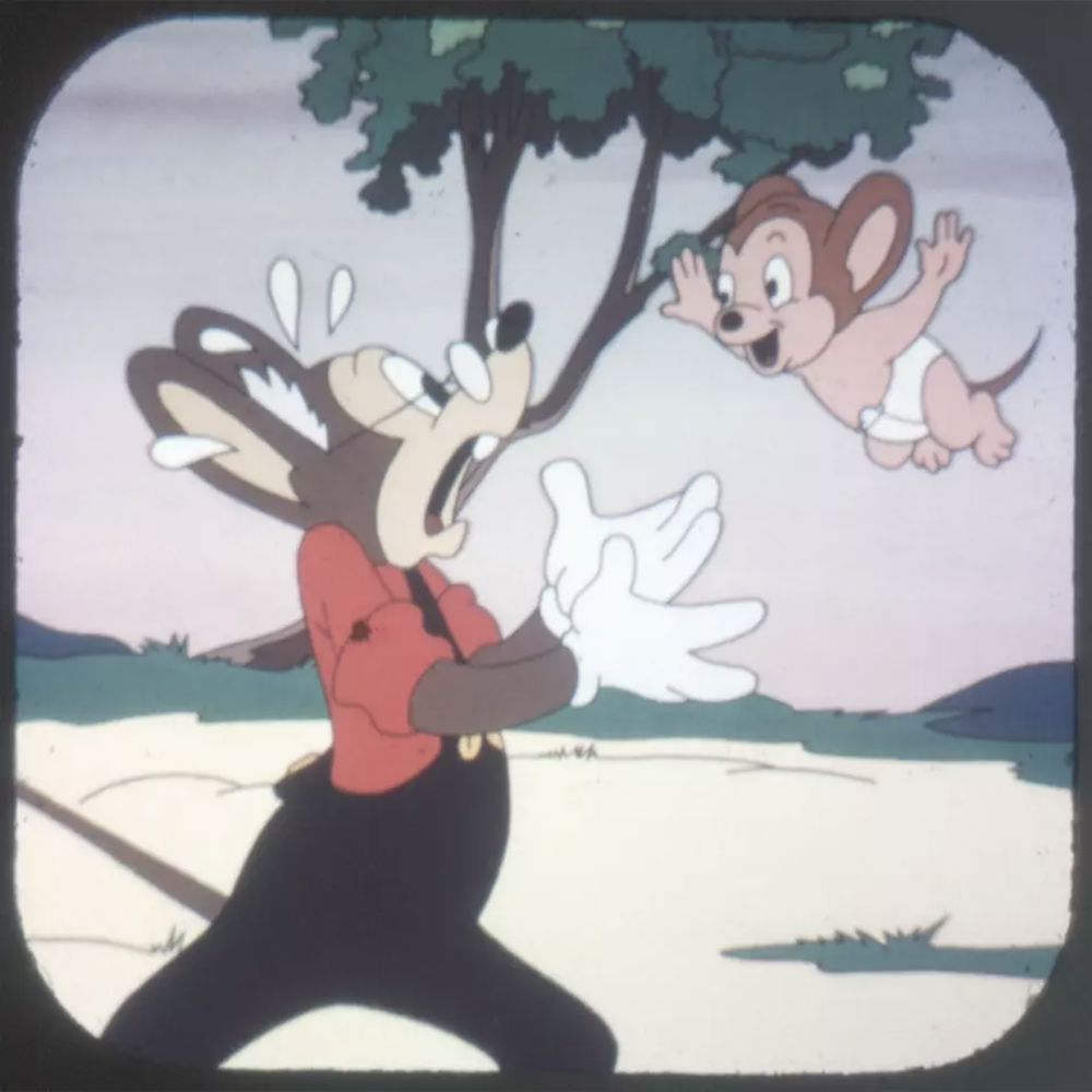 Mighty Mouse - View-Master 3 Reel Packet - vintage - B526-G3A ...