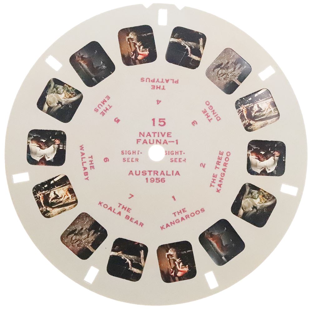 Native Fauna-1 - Australia - Sight-Seer Single Reel - 1956 - vintage ...