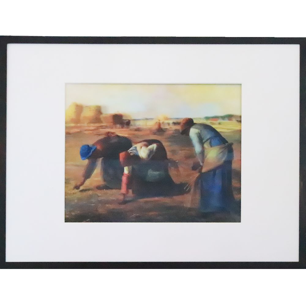 Millet - The Gleaners - 3D Lenticular Classic Art Poster - 10x8 - NEW ...