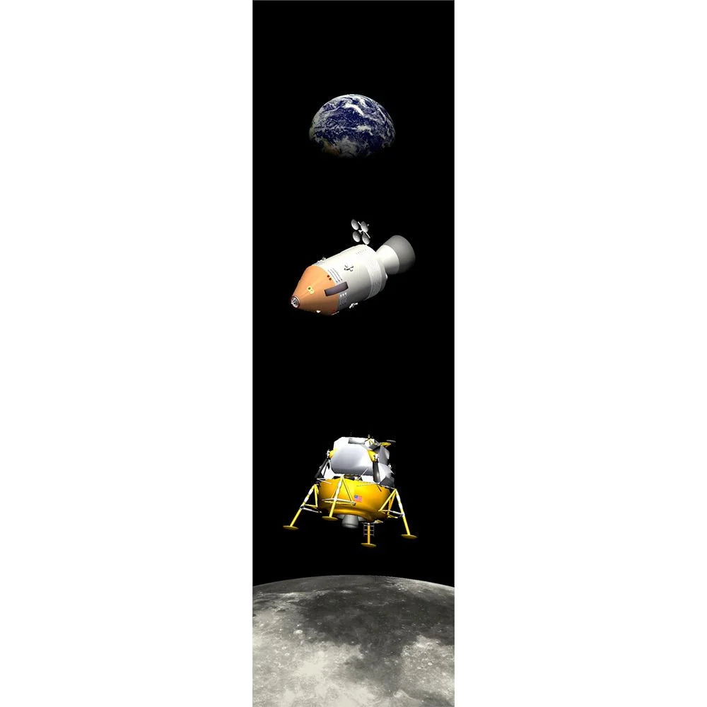 APOLLO 11 - 3D Lenticular Bookmark - NEW – 3Dstereo.com