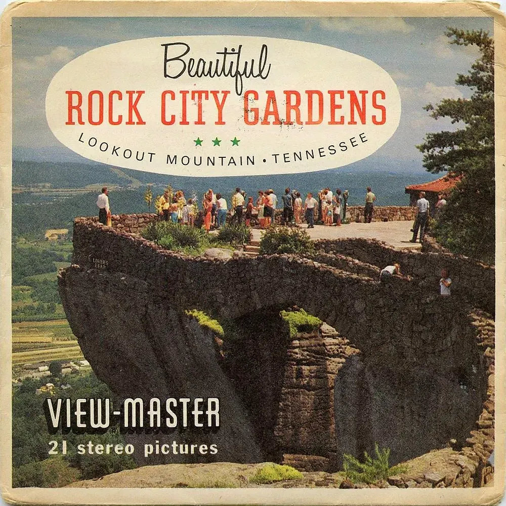 Beautiful Rock City Gardens - Lookout Mountain - View-Master - 3 Reel ...