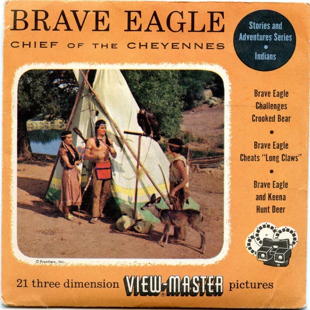 Brave Eagle - View-Master - 3 Reel Packet - 1950s - Vintage - (ECO-BRA ...