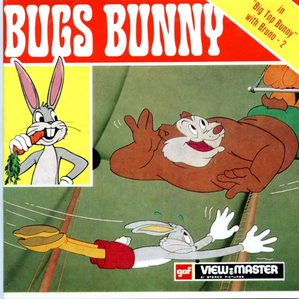 Bugs Bunny - View-Master 3 Reel Packet - 1970s - vintage - (zur Kleins ...