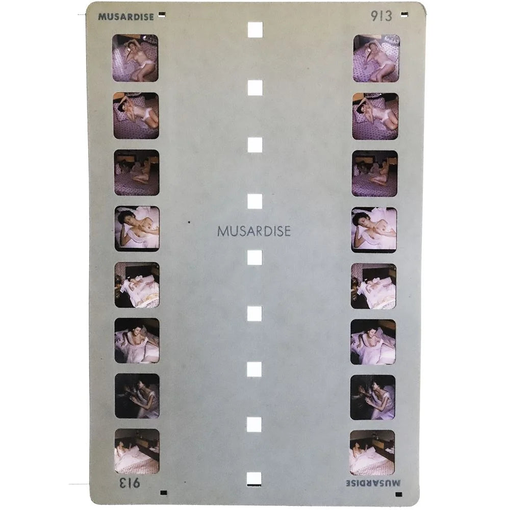 Colorelief 8 Image Risque Card - 1950's DAWDLING "MUSARDISE" - vintage ...