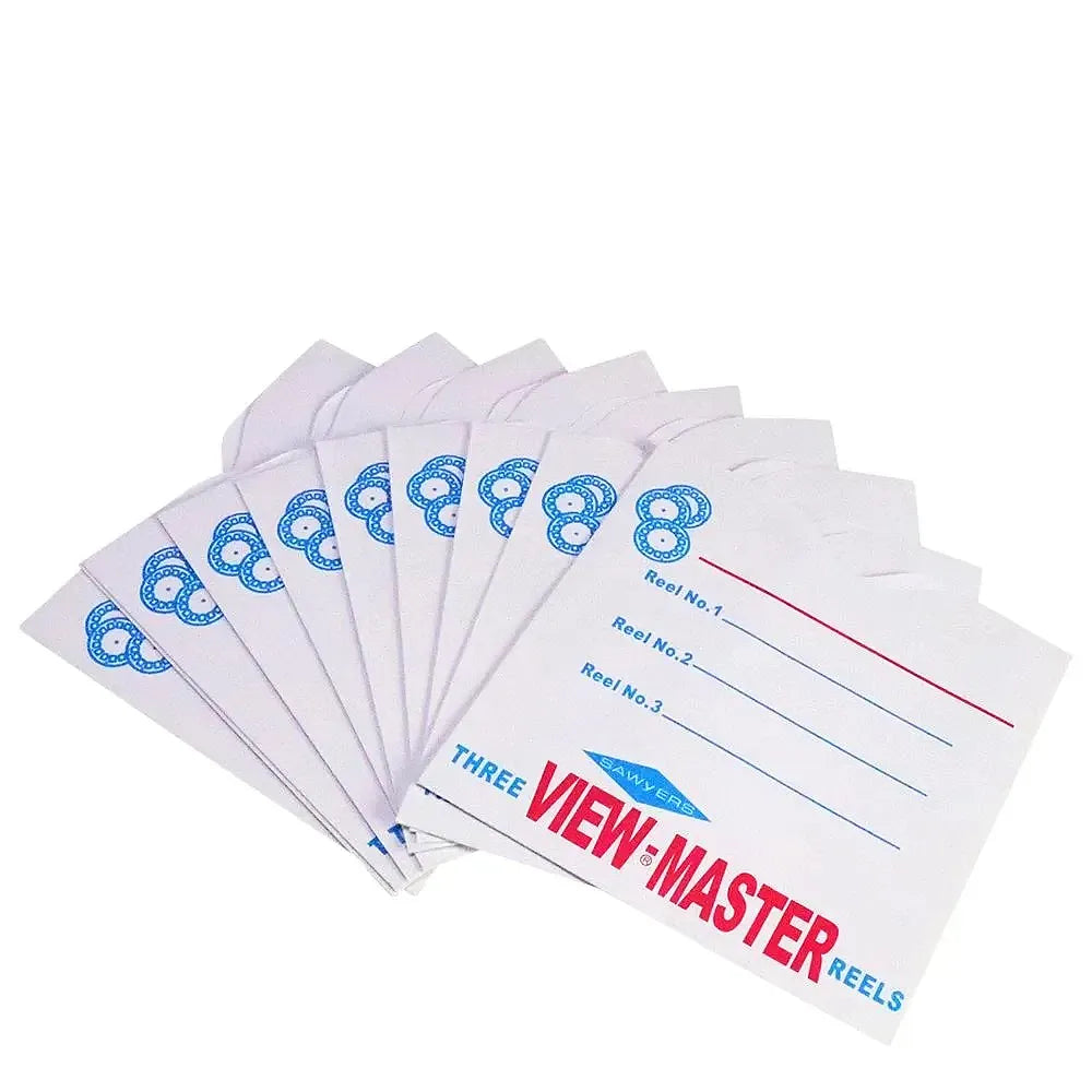 Envelopes (Sleeves)- for 3 Reel View-Master Packets - Sawyer's - Packs ...