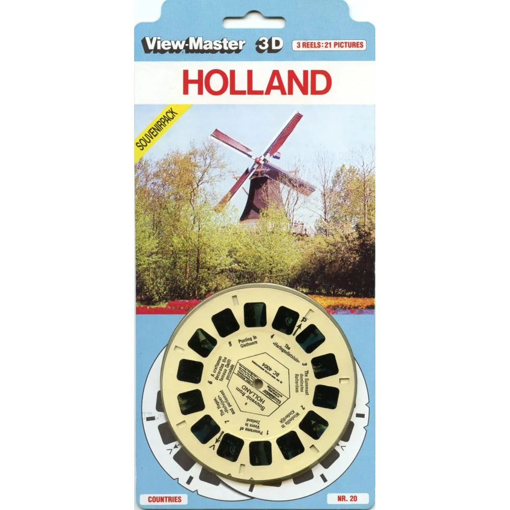 Holland - View-Master 3 Reel Set on Card - (zur Kleinsmiede) - (C400-4 ...