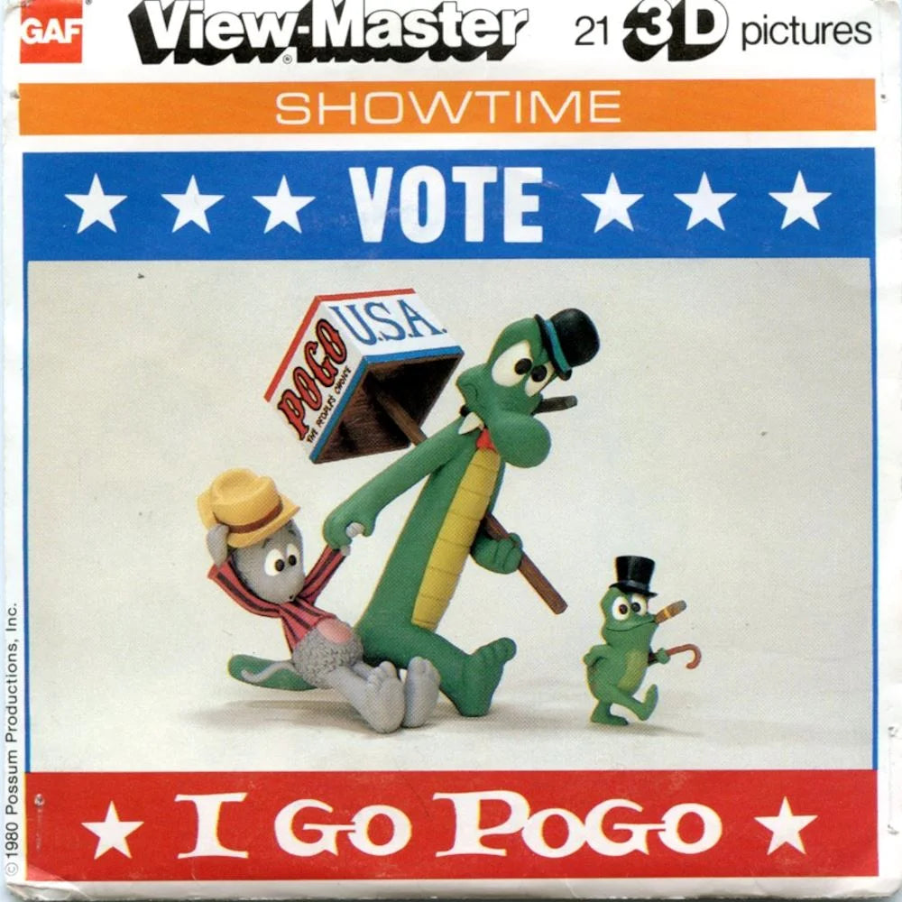 I Go Pogo - View-Master 3 Reel Packet - 1970s - Vintage - (ECO-L32-G6 ...