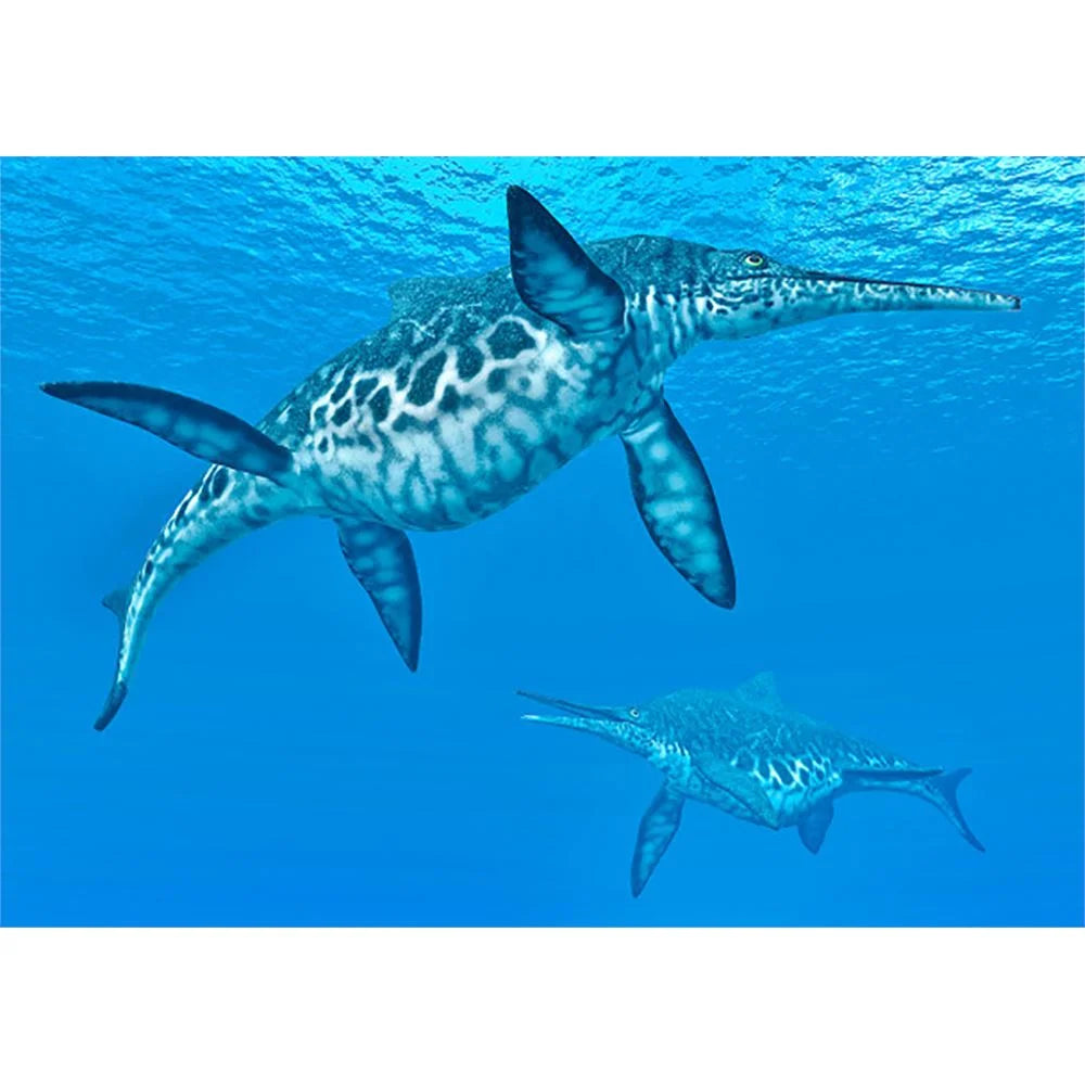 Ichthyosaur Shonisaurus - 3D Lenticular Postcard Greeting Card - NEW ...