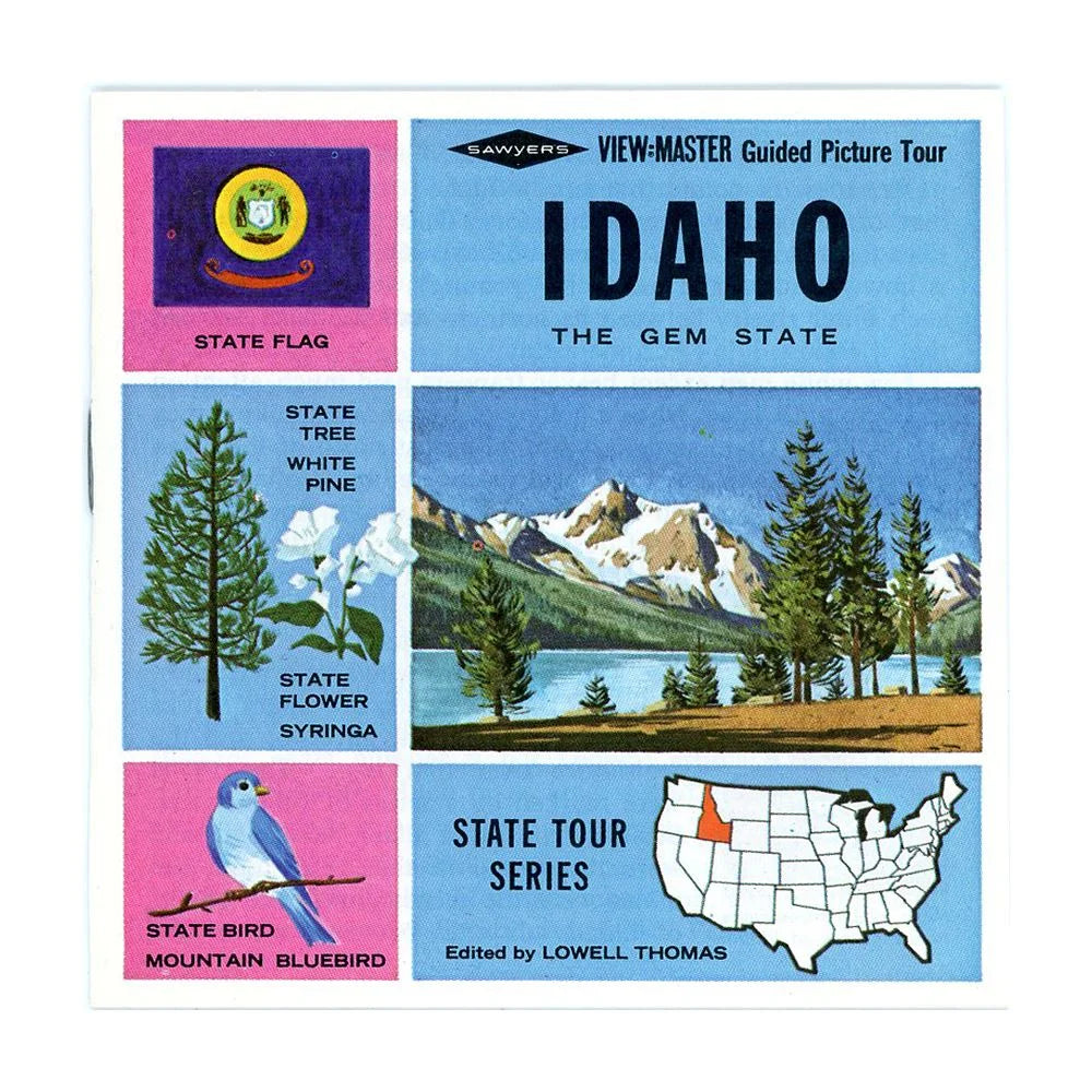 Idaho - View-Master 3 Reel Packet - 1960s Views - Vintage - (ECO-A285 ...