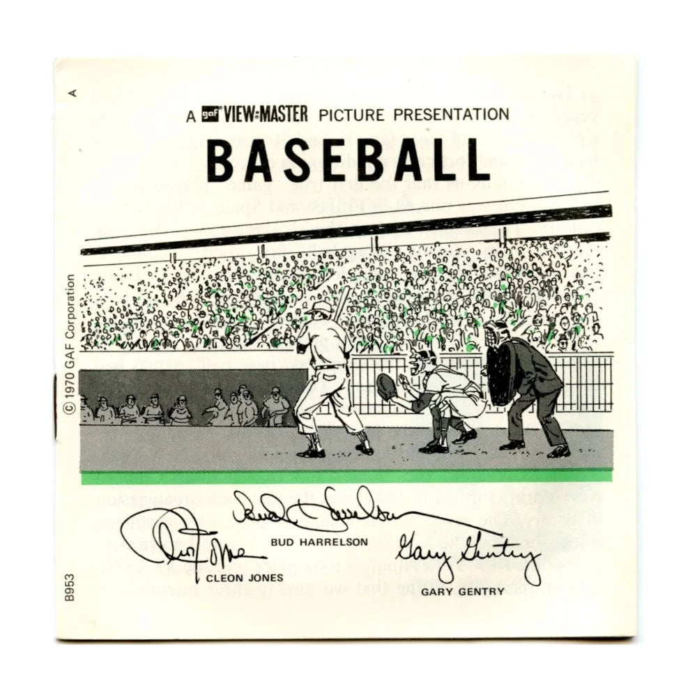 Instructional Baseball - View-Master 3 Reel Packet - 1970s - vintage ...