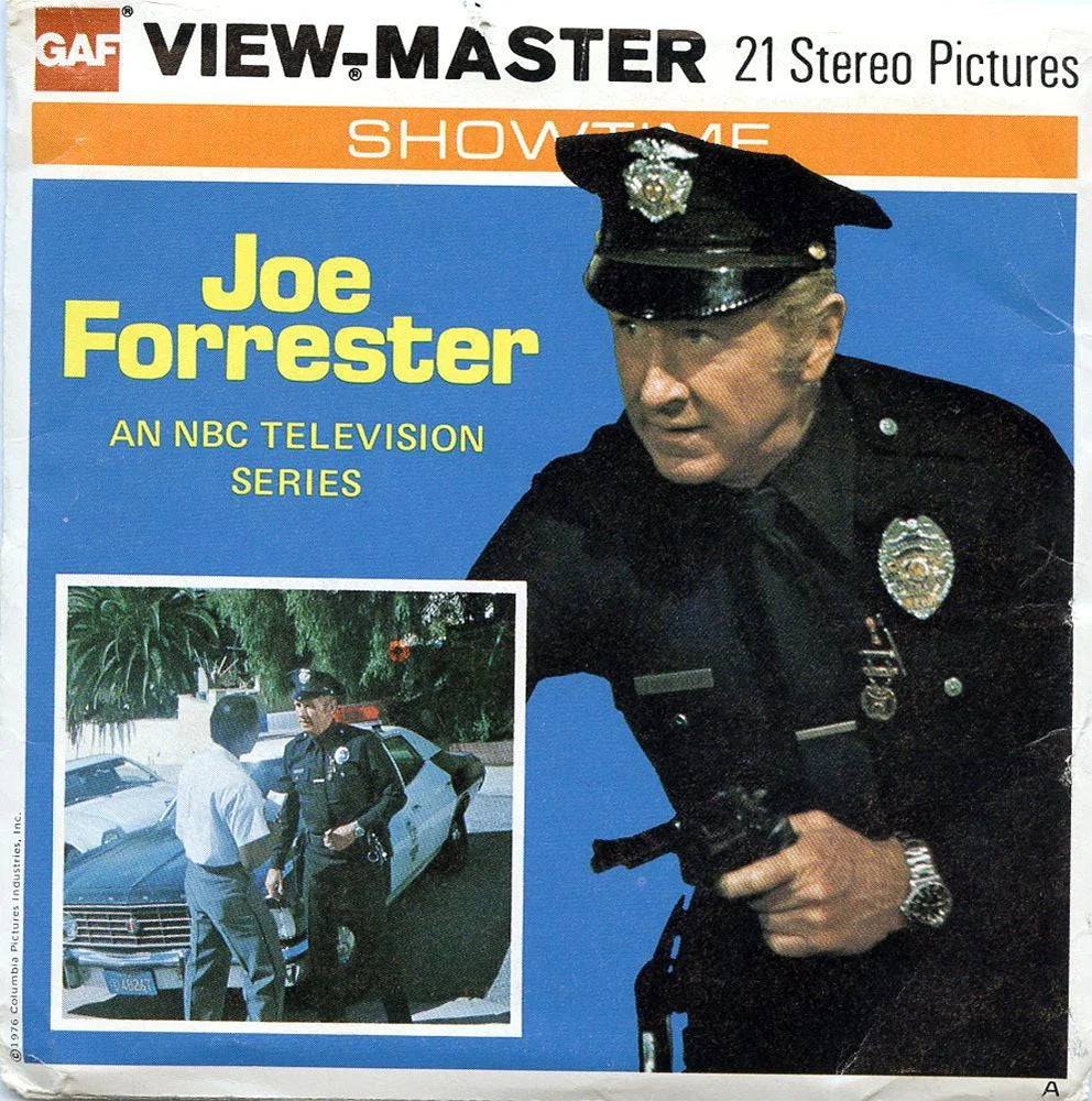 Joe Forrester - Lloyd Bridges View-Master 3 Reel Packet - 1970s - vint ...