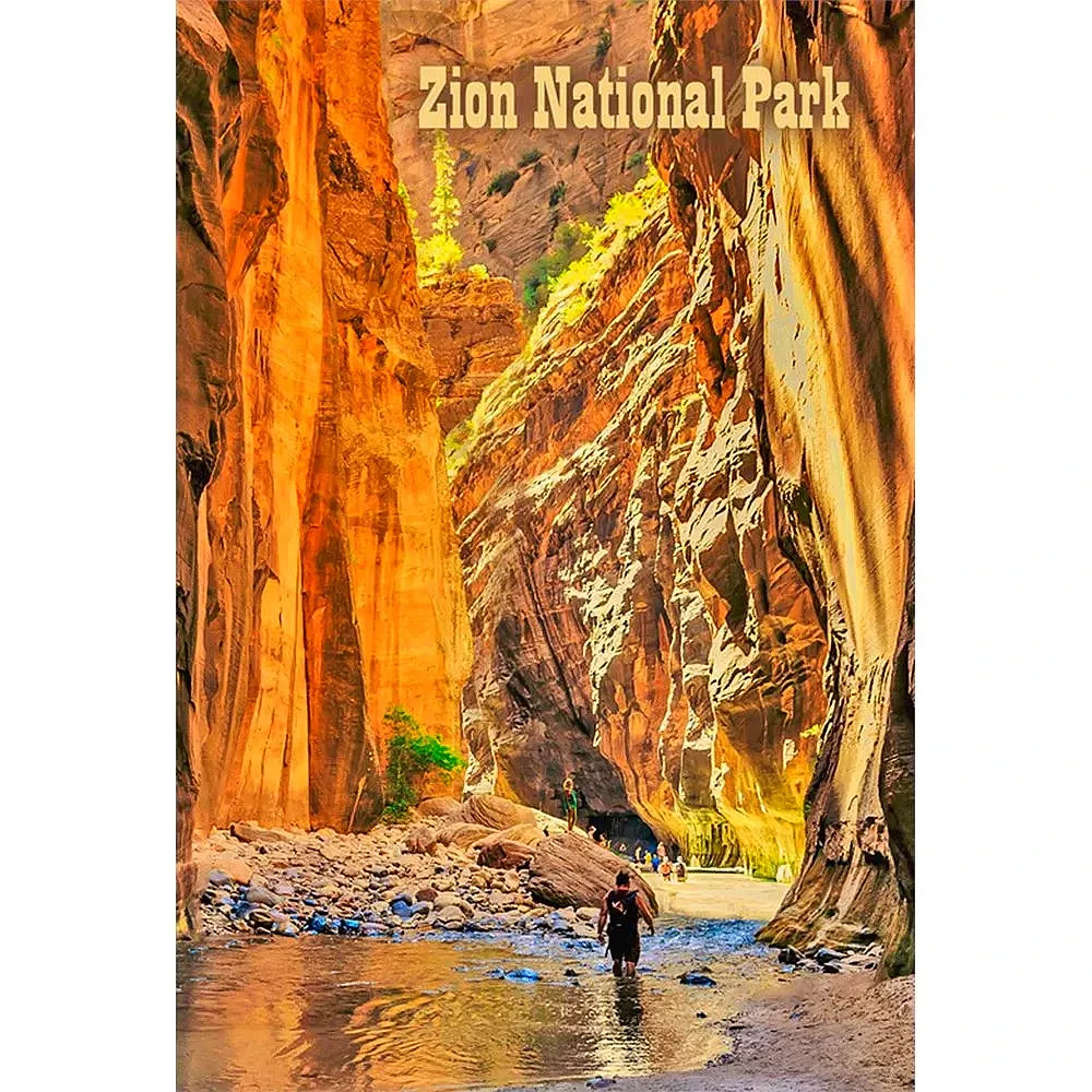 NARROWS, ZION PARK - 3D Magnet for Refrigerator, Whiteboard, Locker ...