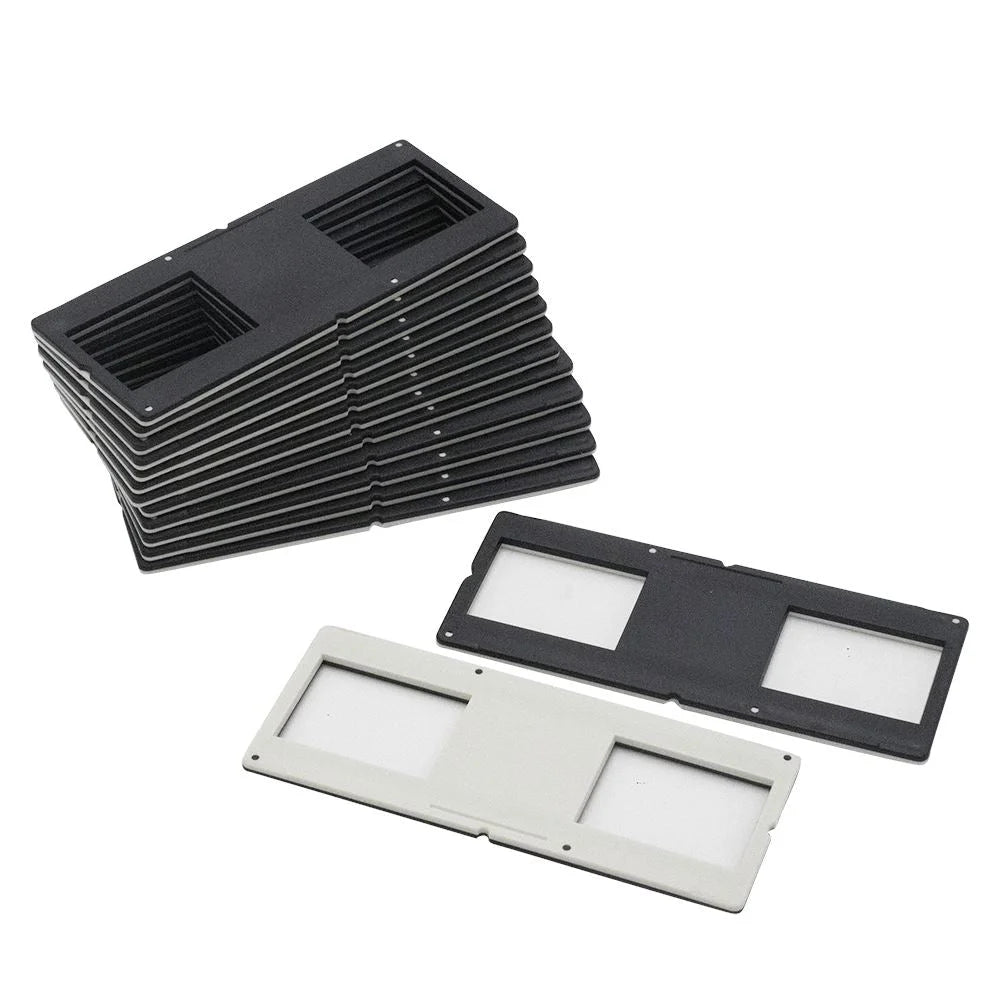 RBT Plastic Stereo Slide Mounts - Cropped Full-Frame - Box of 50 Mount ...