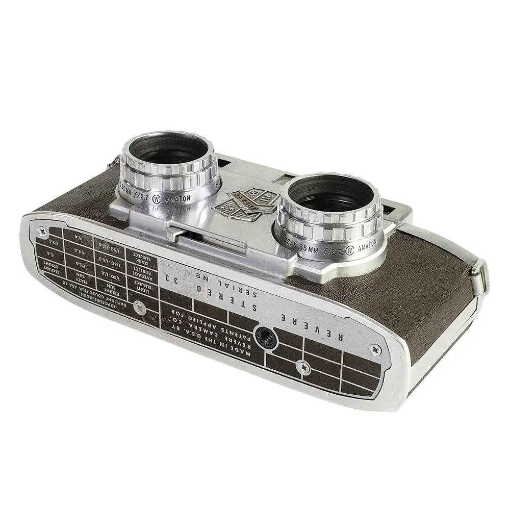 Revere/Wollensak Custom Stereo Film Camera - vintage – 3Dstereo.com