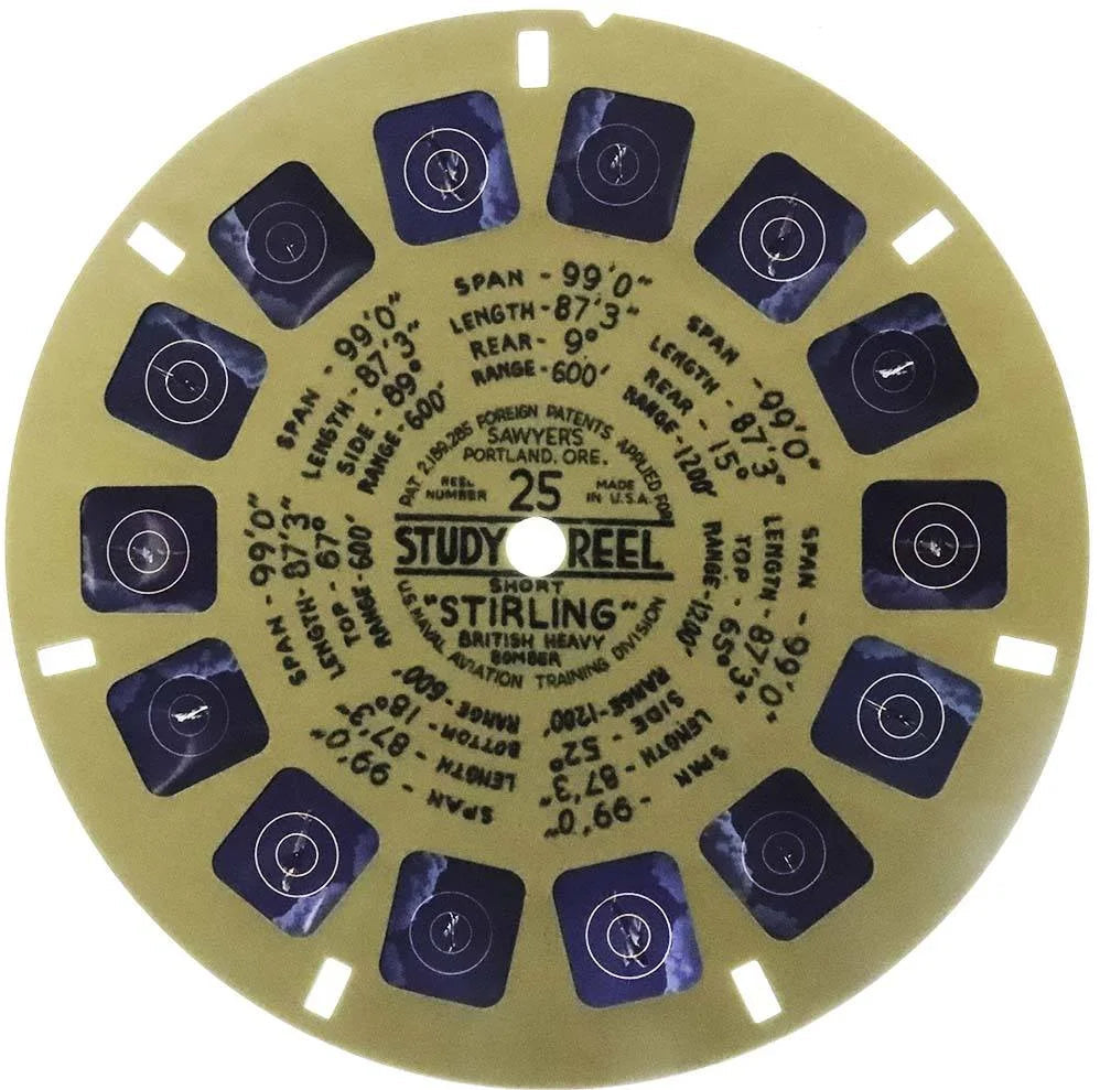 TEMPLATE S25 -Military Study Reel - RAF Short Stirling - naval aviatio ...