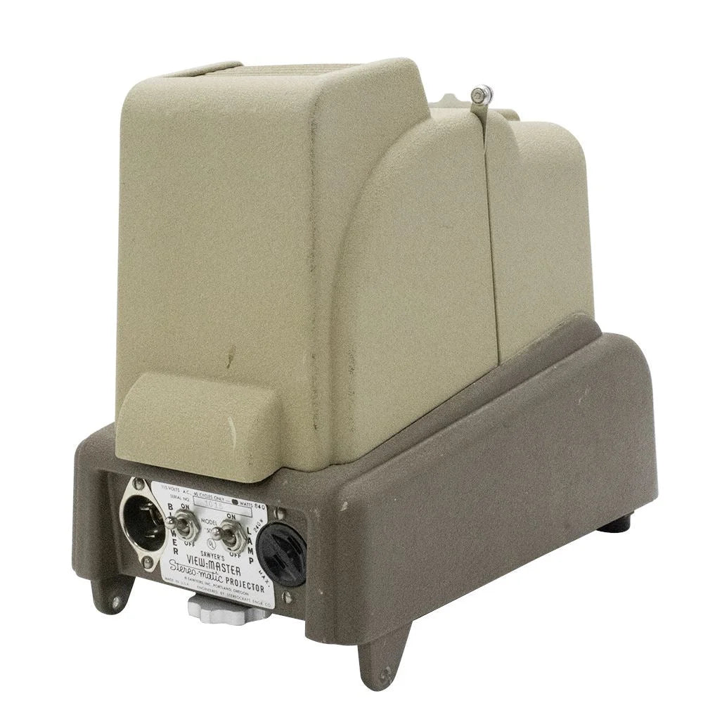 Sawyer's Stereo-Matic 500 View-Master Projector f3.0, 3 inch FL Lenses ...