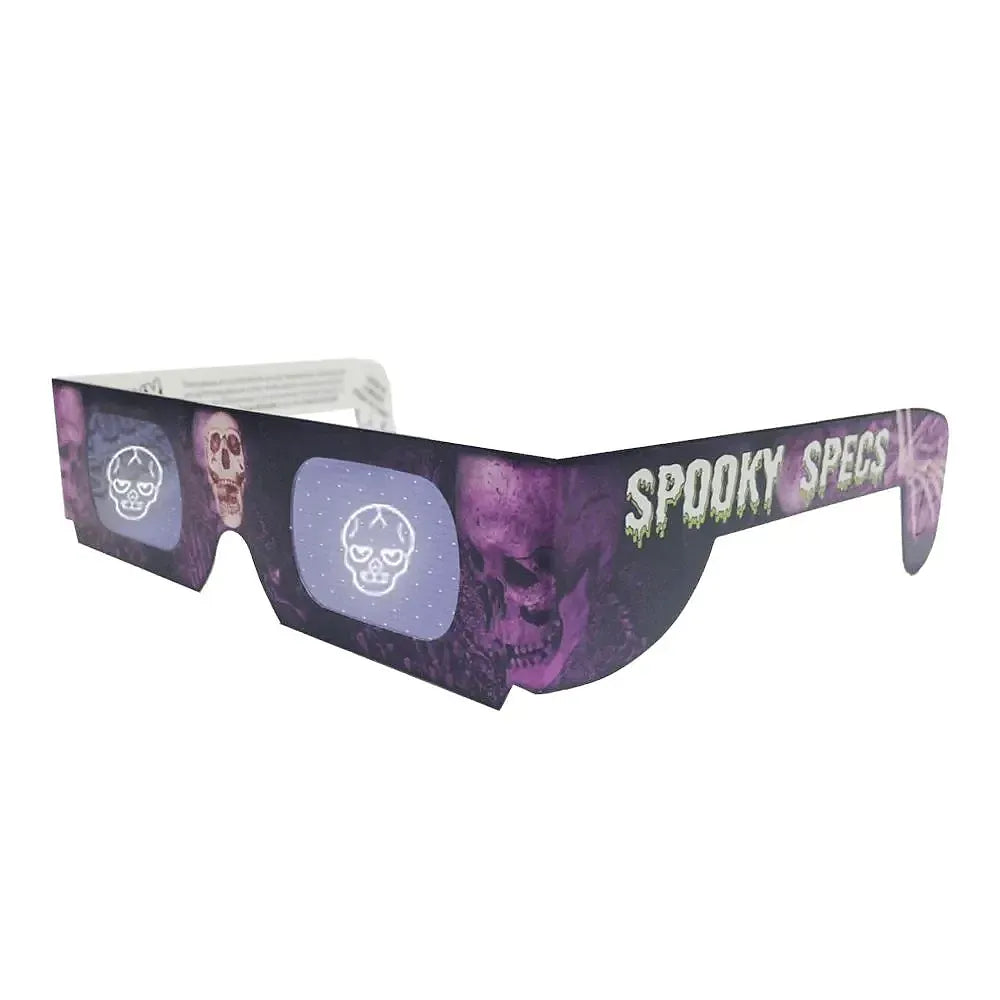 Spooky Specs Halloween Glasses - Skulls - NEW – 3Dstereo.com
