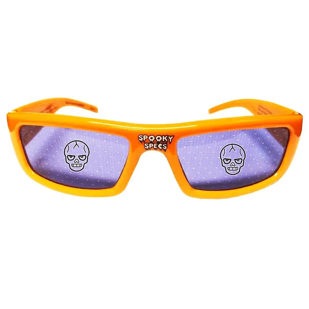 Spooky Specs Plastic Frame Halloween Glasses - Skulls - NEW – 3Dstereo.com