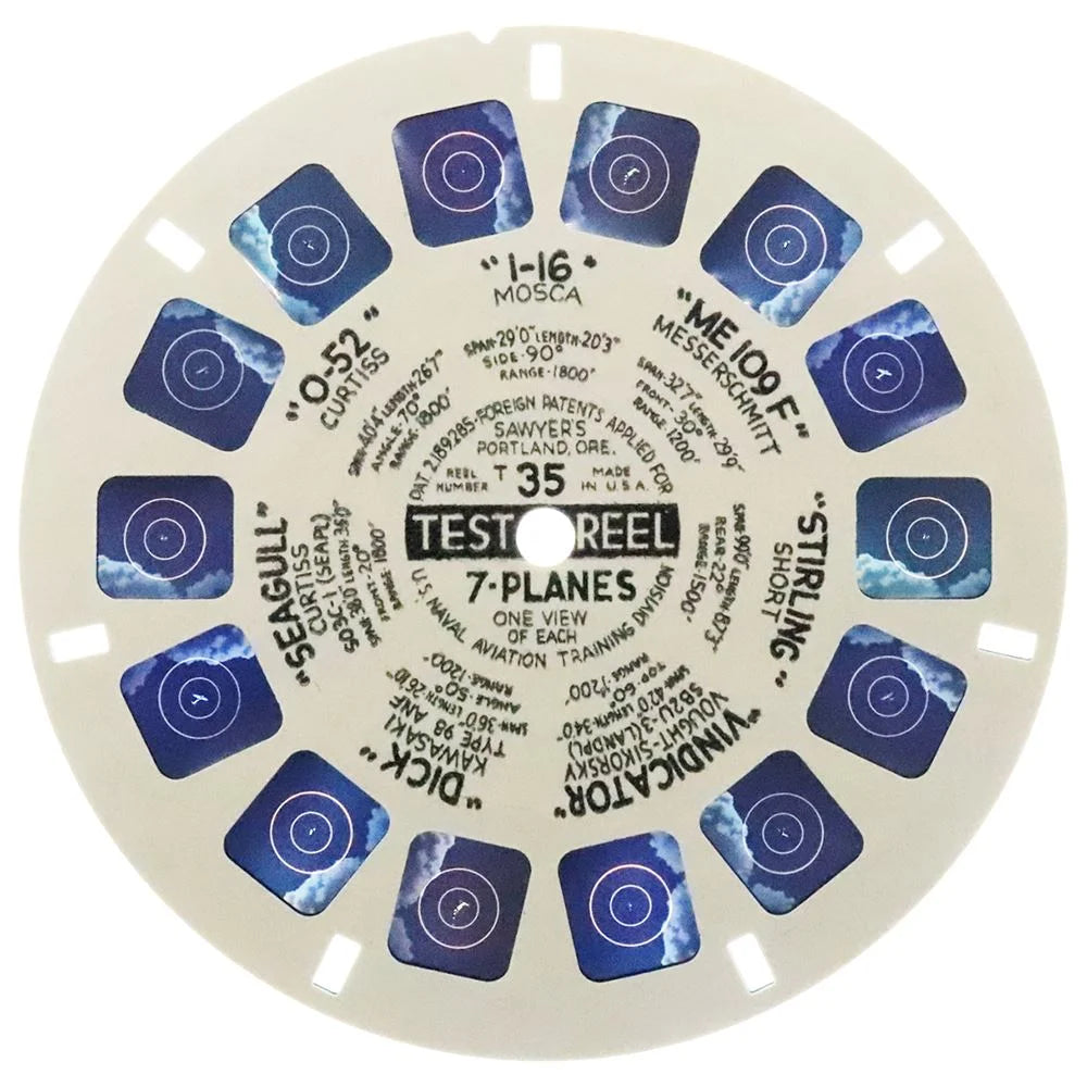 T35 - Military Test Reel - 7 Planes - U.S. - Naval Aviation Reel ...