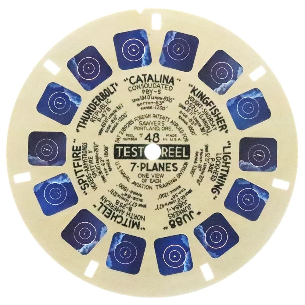 T48 - Military Test Reel - 7 Planes - U.S. - Naval Aviation Reel ...