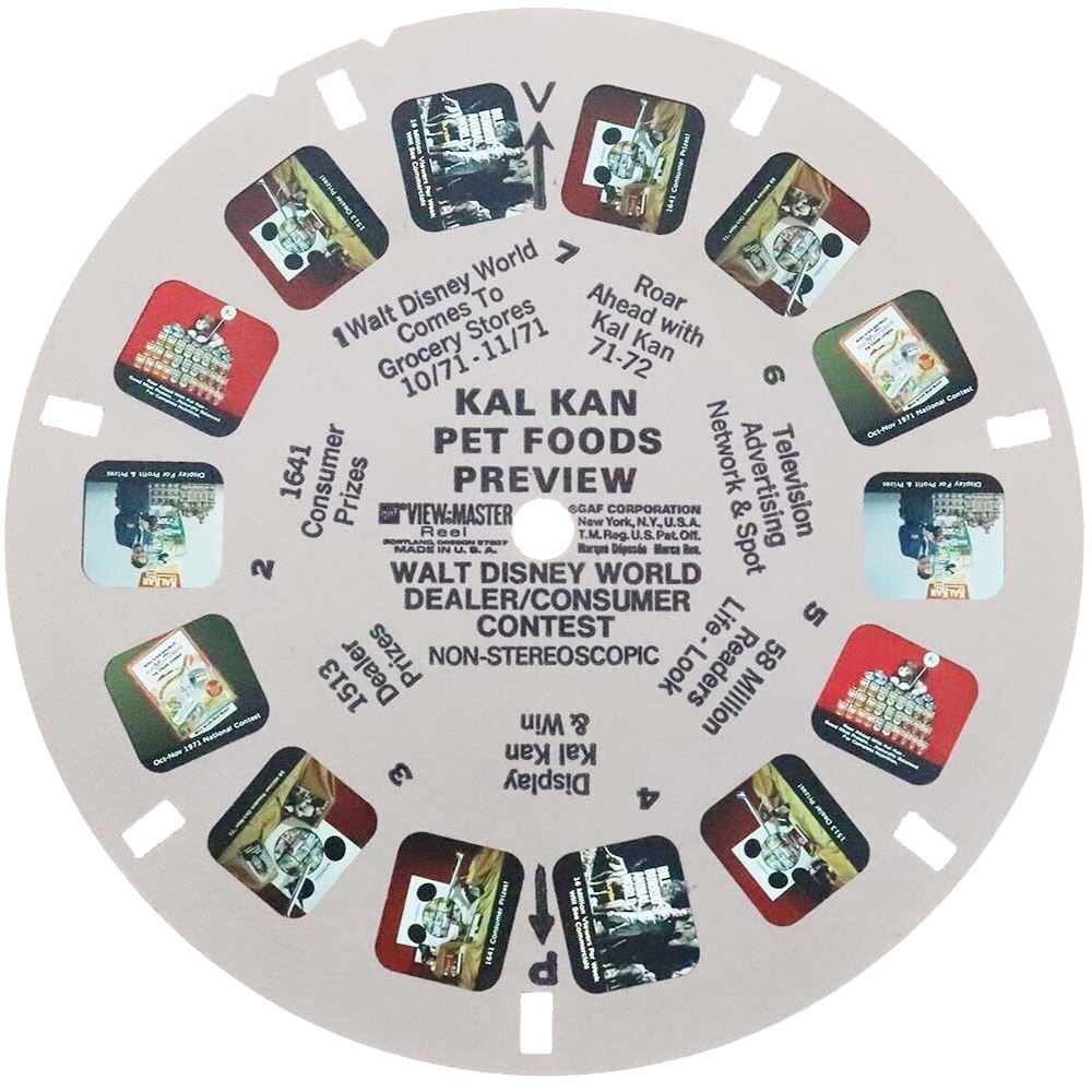 Kal Kan - Pet Foods Preview - View-Master Commercial Reel - Disney ...