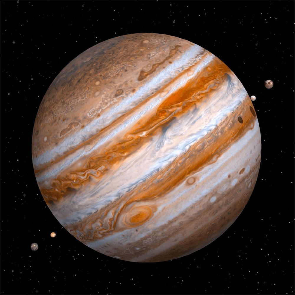 Jupiter - 3D Lenticular Maxi-Postcard Greeting Card - NEW – 3Dstereo.com