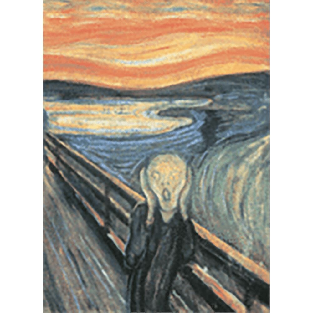 Munch's "The Scream" - 3D Motion Lenticular Postcard Greeting Card ...