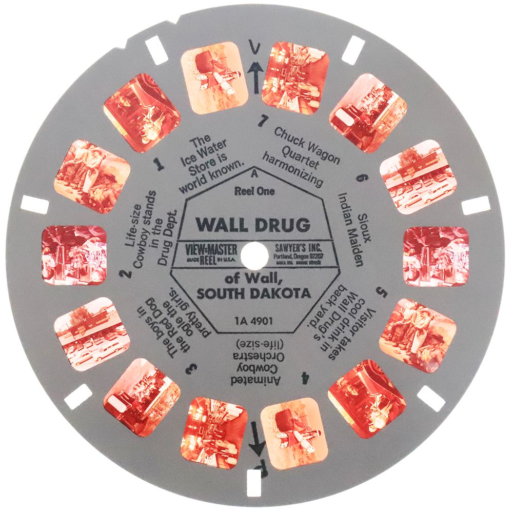 Wall Drug - South Dakota - View-Master Special On-Location Reel - vint ...