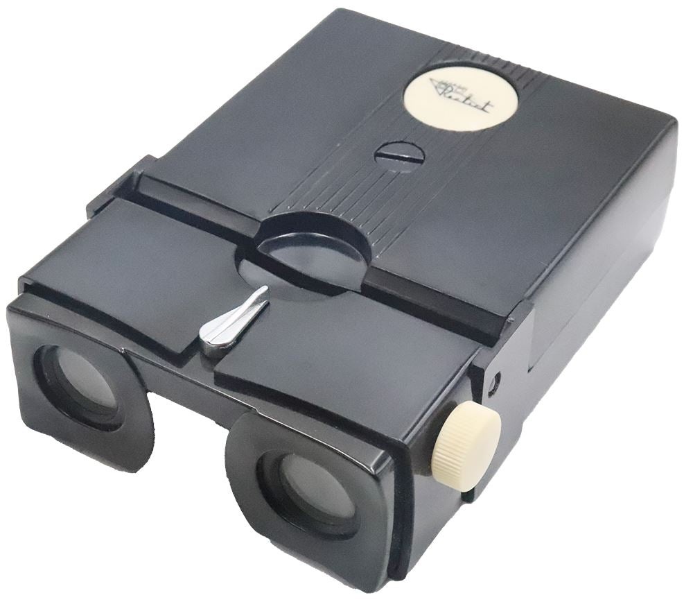 Black Realist White Button Stereo Slide Viewer DC - Vintage Refurbishe ...