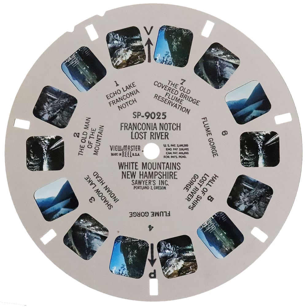 Franconia Notch Lost River White Mountains New Hampshire - View-Master ...
