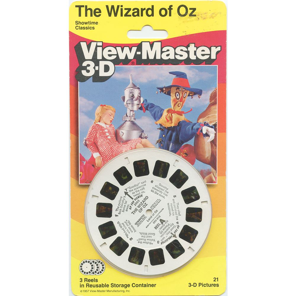 The Wizard of Oz - View-Master 3 Reel Set on Card - 1988 - NEW - 2003 ...