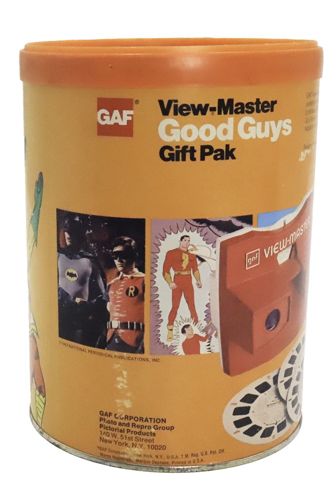 View-Master Good Guys Super Hero Gift Pack Canister - 8 Reels-Model G ...