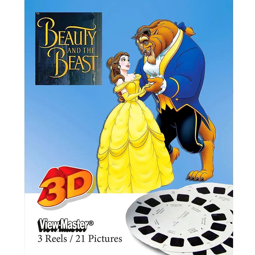 Beauty and the Beast - View-Master 3 Reel Set - NEW 3079 – 3Dstereo.com