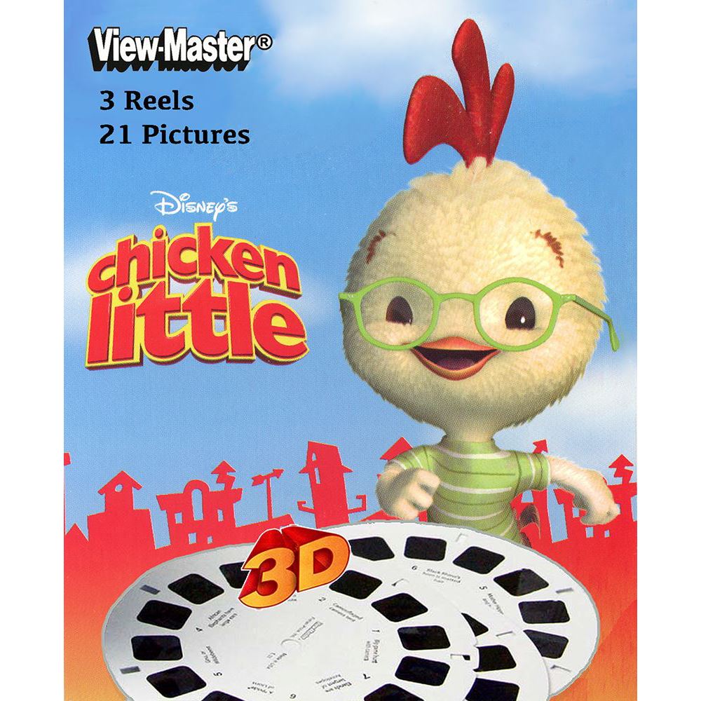 Chicken Little - View-Master 3 Reel Set - AS NEW - 7336 – 3Dstereo.com